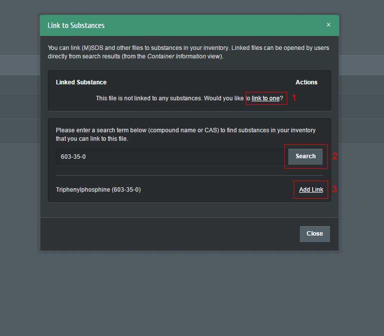 MSDS and File Storage - ChemInventory Support